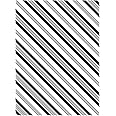 Amazon.com: Darice 1218-36 Embossing Folder, 4.25 by 5.75-Inch, Diagonal Stripe Design