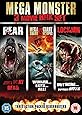 Mega Monster 3 Disc Boxset Mega Shark V Giant Octopus, Lockjaw & Bear ...