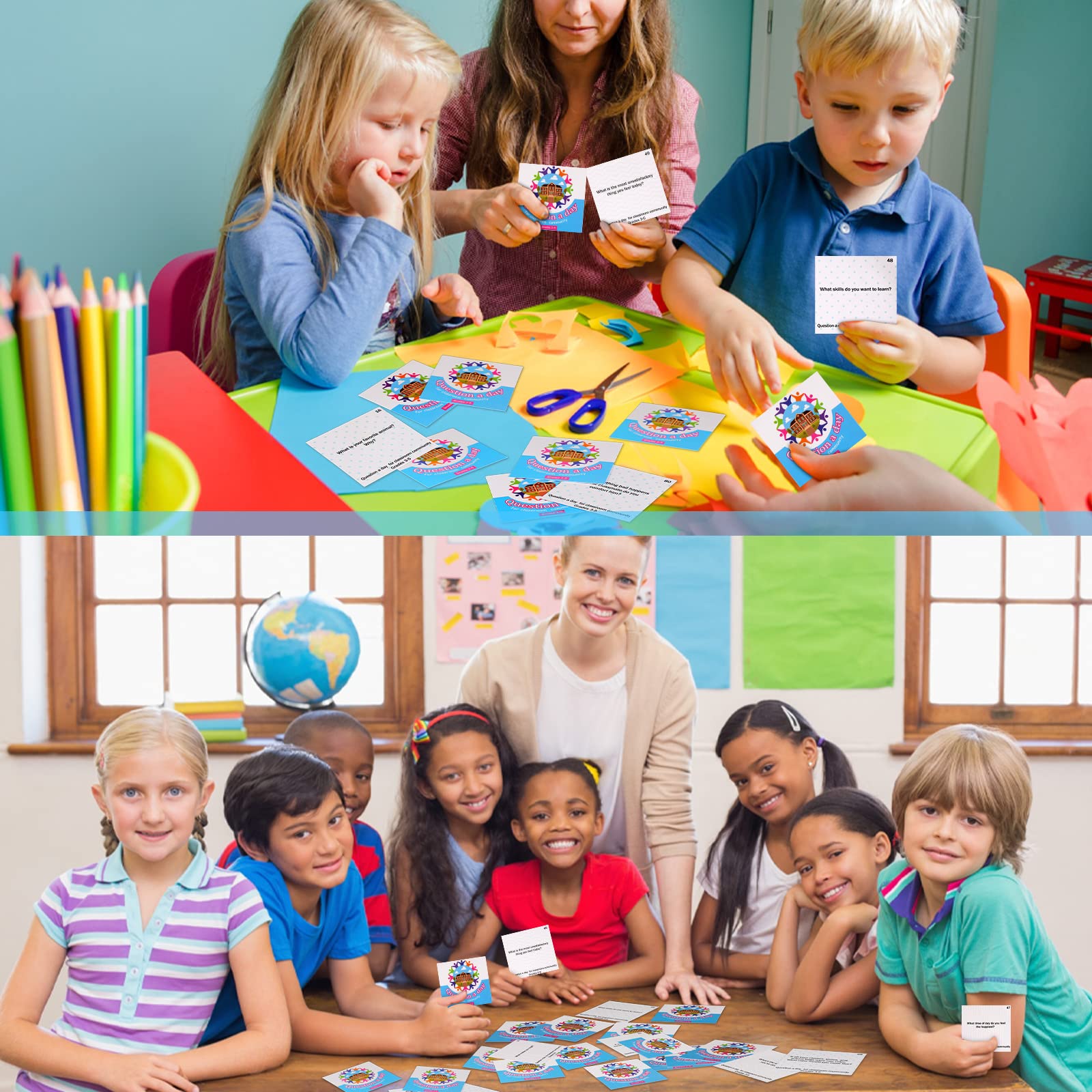 Mua Seajan 100 Pcs Morning Meeting Chips for Kids Students Conversation ...