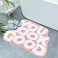 Amazon.com: Inshere You Look Good Bath Mat Cute Bathroom Rugs, Pink Kitchen Rugs Door Mats Soft ...