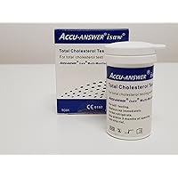 Amazon.com: Accu-Answer isaw Cholesterol Test Strips (10pcs) : Health ...