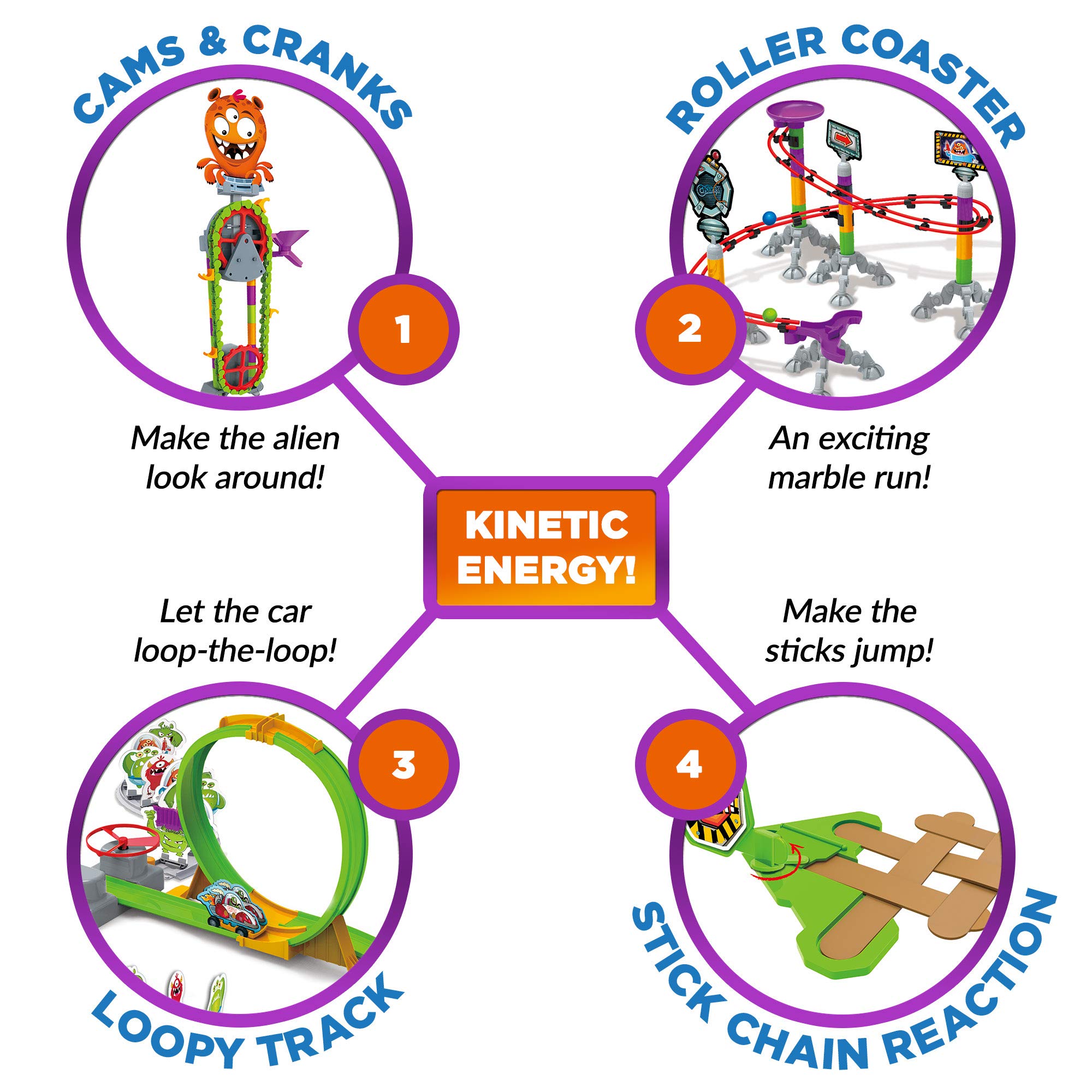 Mua Playz Skylab Adventure Monster Chain Reactions Marble Run Science ...