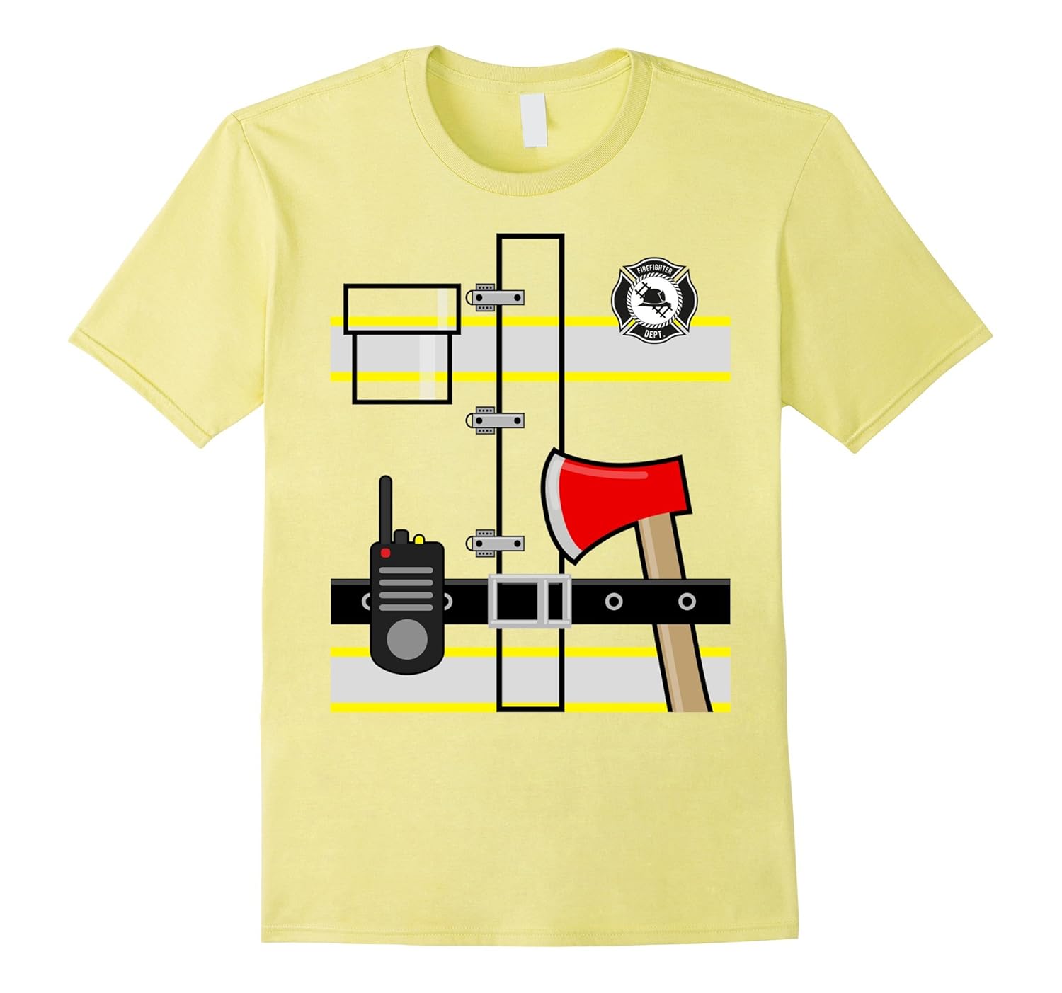 Kids Fireman Shirt Halloween Children’s Firefighter tShirt-BN – Banazatee