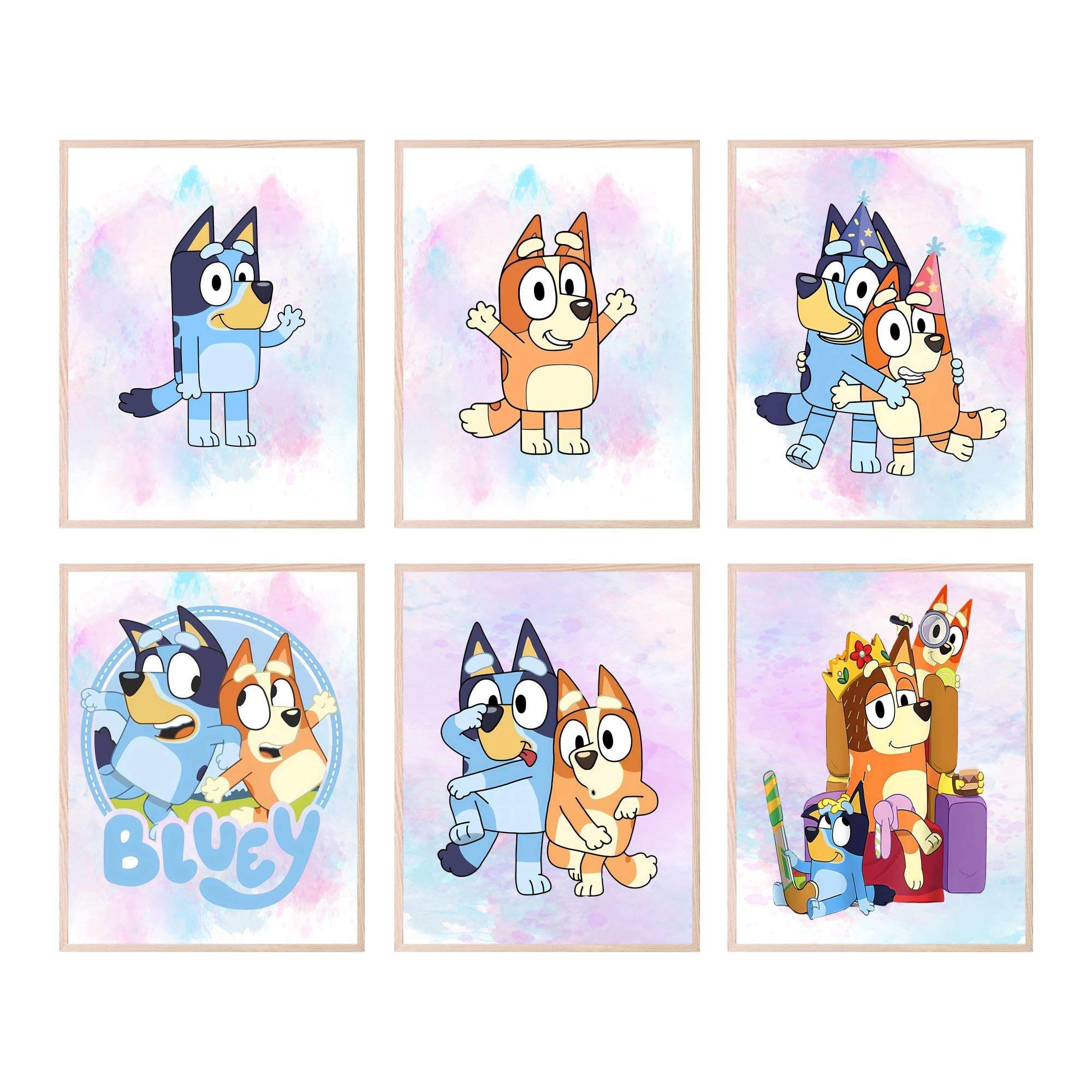 Mua BigWig Prints Bluey Poster - Bluey Room, Bluey Bedroom Decor, Bluey ...