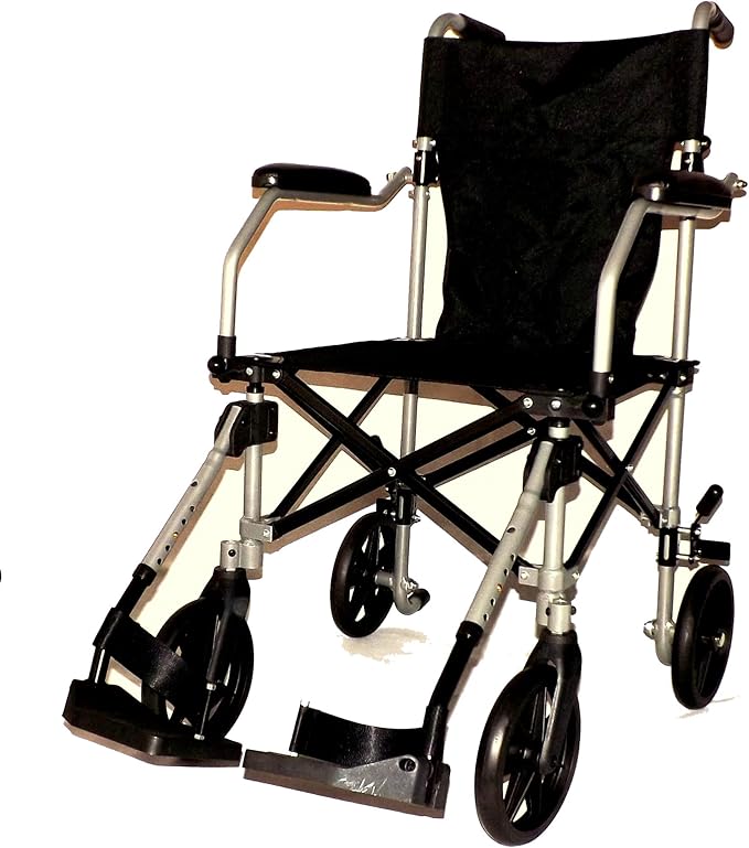 Angel Mobility Ultralite folding lightweight travel wheelchair in a bag ...