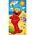 Amazon.com: Sesame Street Towel - Elmo Wearing Goggle : Home & Kitchen