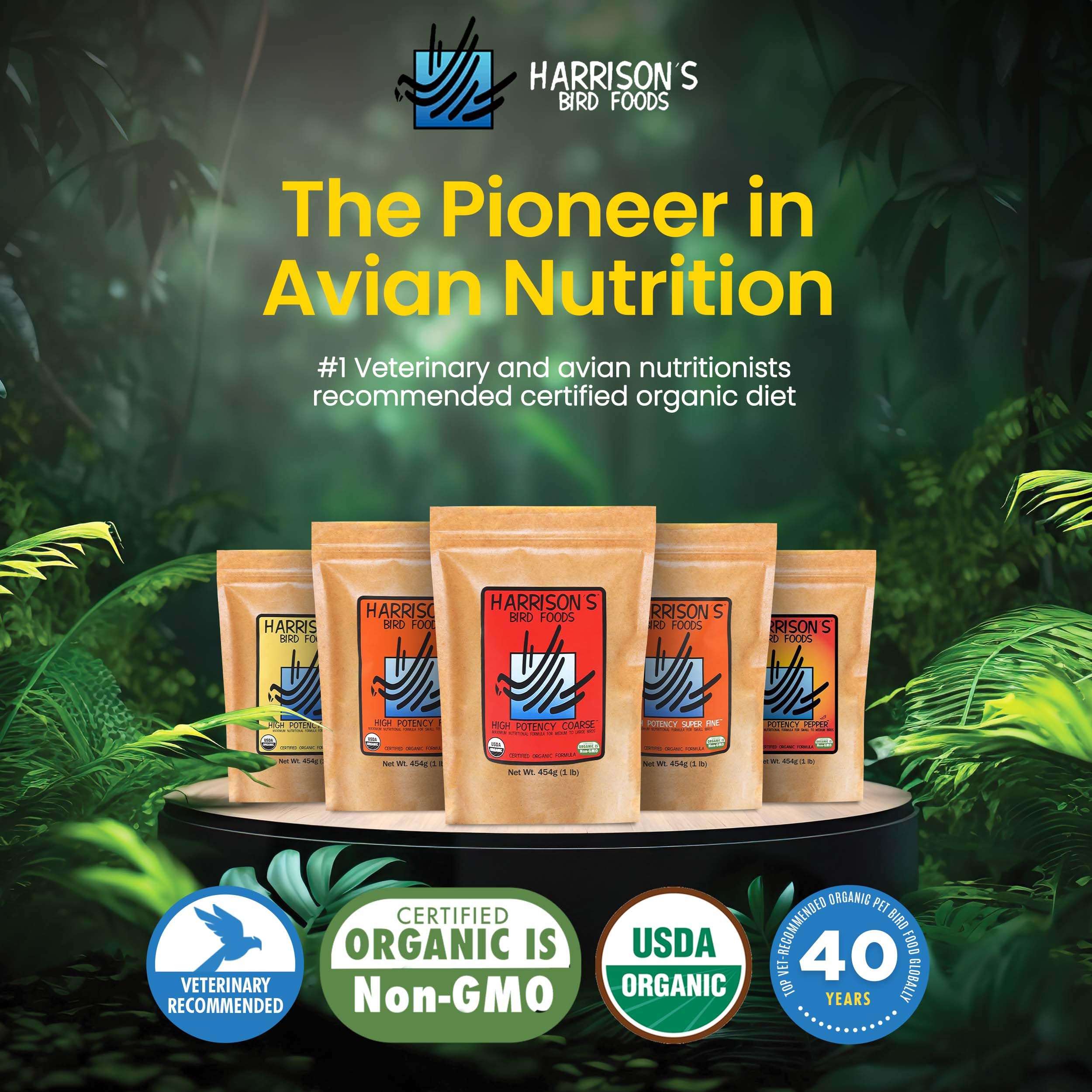 Mua Harrison's Bird Foods High Potency Coarse—Maximum Nutritional ...
