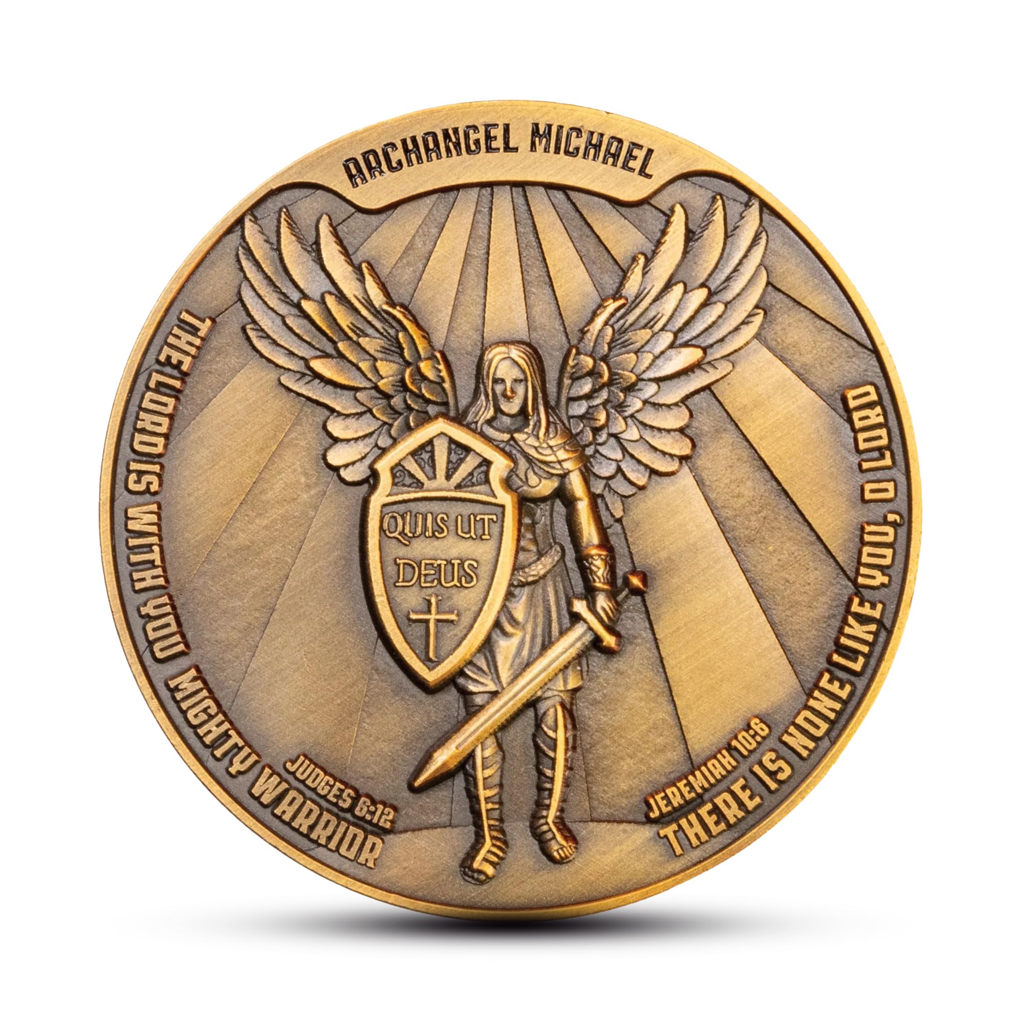 Mua Archangel Saint Michael Protection Challenge Coin, Gaurdian Angel ...