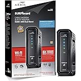 Amazon.com: ARRIS Surfboard SBG6580-2 8x4 DOCSIS 3.0 Cable Modem/Wi-Fi ...