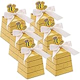 Amazon.com: MeiMeiDa 30 Pack Bumble Bee Candy Boxes Treat Boxes Paper ...