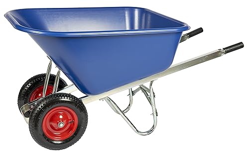 Waldbeck Colossus Wheelbarrow Barn Barrow Extra-Large 300 Litres 350 Kg ...