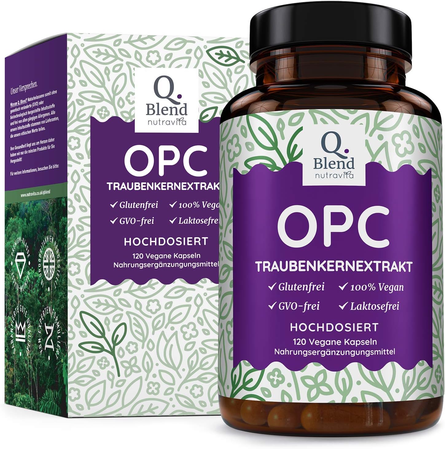 Opc traubenkernextrakt kapseln hochdosiert