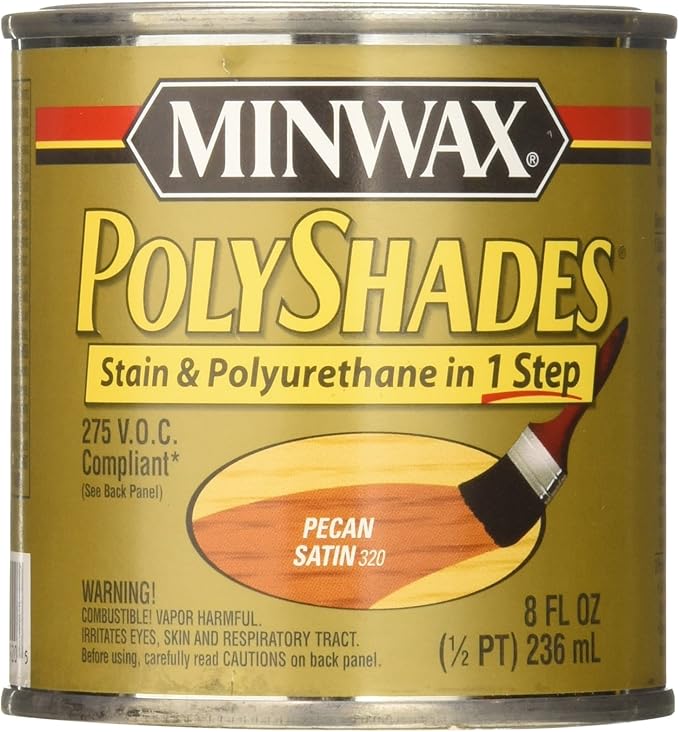Amazon.com: Minwax 219204444 Polyshades - Stain & Polyurethane in 1 ...