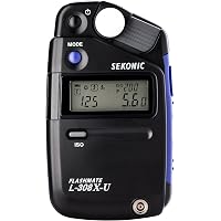 Amazon.com : Sekonic L-308X-U Flashmate Light Meter (401-305) with ...