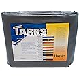 Heavy Duty Silver Tarp 6 OZ., 10'x12' - Amazon.com