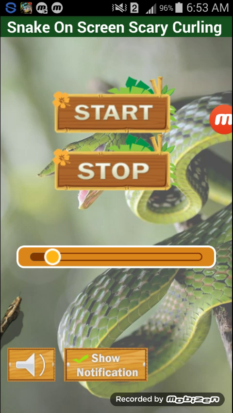 Aplicación Snake on Screen Joke Scary Crawling en Amazon Appstore