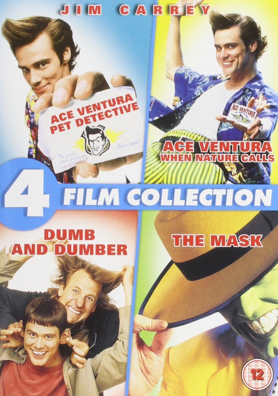 Jim Carrey 4-Film Collection [DVD]: Amazon.co.uk: Jim Carey: DVD & Blu-ray