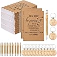 Amazon.com : Kosiz 80 Sets Employee Appreciation Gift Inspirational Pocket Kraft Notebooks ...
