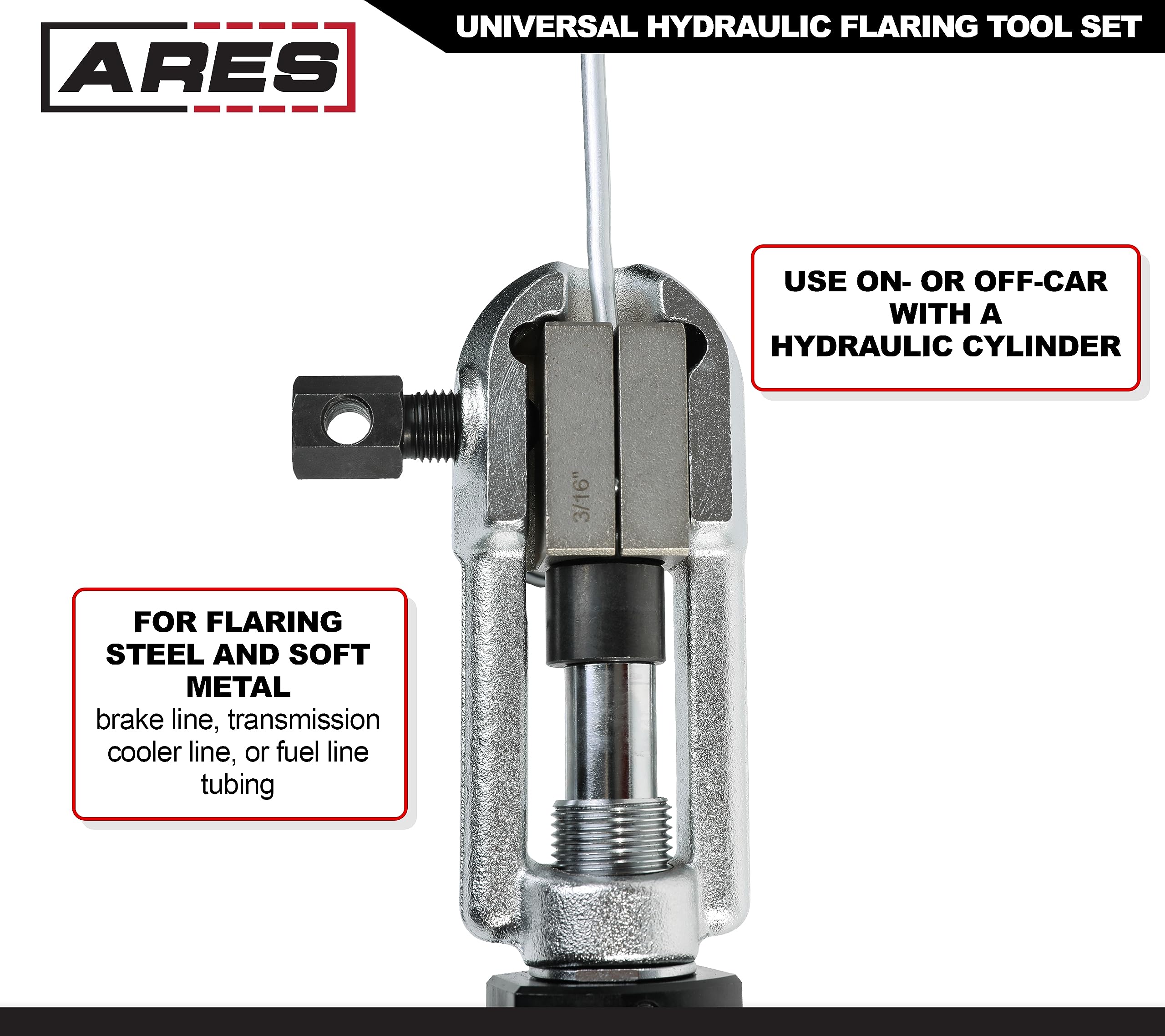 Mua 18010 - Universal Hydraulic Flaring Tool Set - Create 45 Degree ...