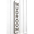 Amazon.com: MUDROOM Sign Vertical - Carved in a 8" x 40" Solid Wood ...