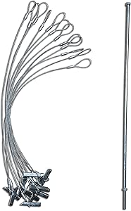 Amazon.com : the CHISEL Earth Anchor Kit - 3.5" - 12 Anchors + Drive ...