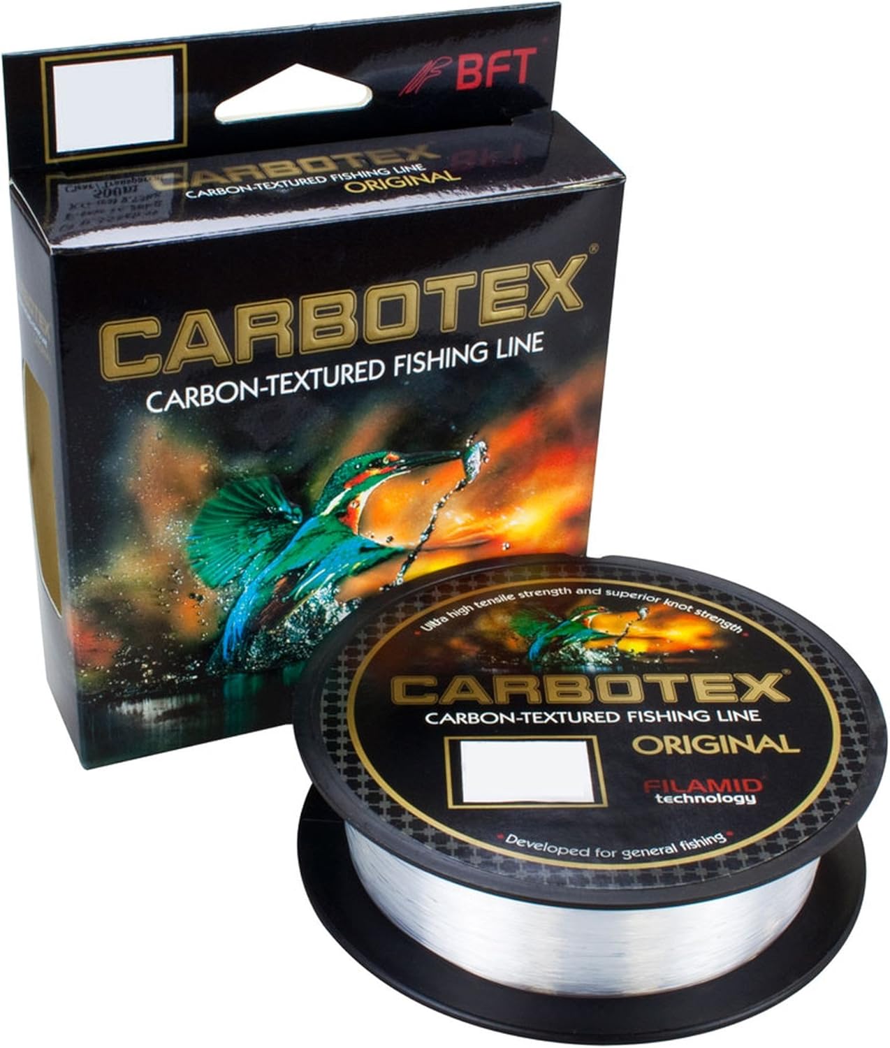 Carbotex Das Original transparent 500m 0,27mm: Amazon.de: Sport & Freizeit