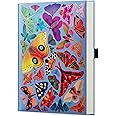 Amazon.com : Elena Essex Lined Journal Notebook for Women & Men / 160 ...