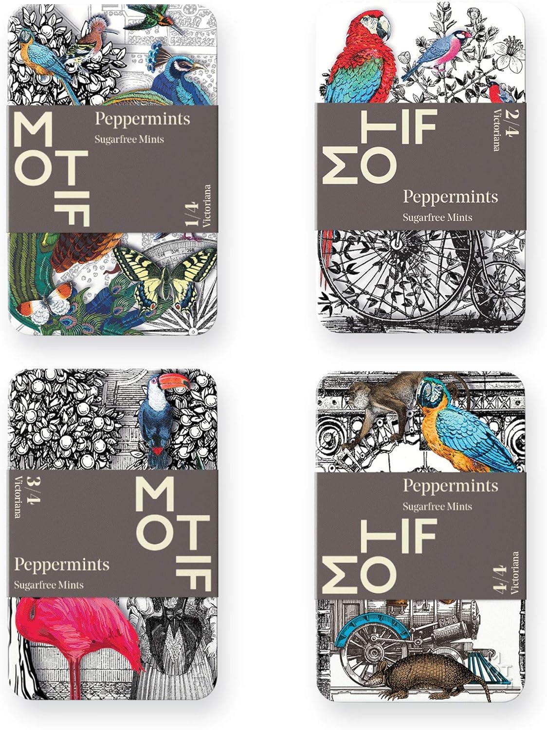 Motif Mint Tin Gift Box – The Victoriana Collection – BigaMart