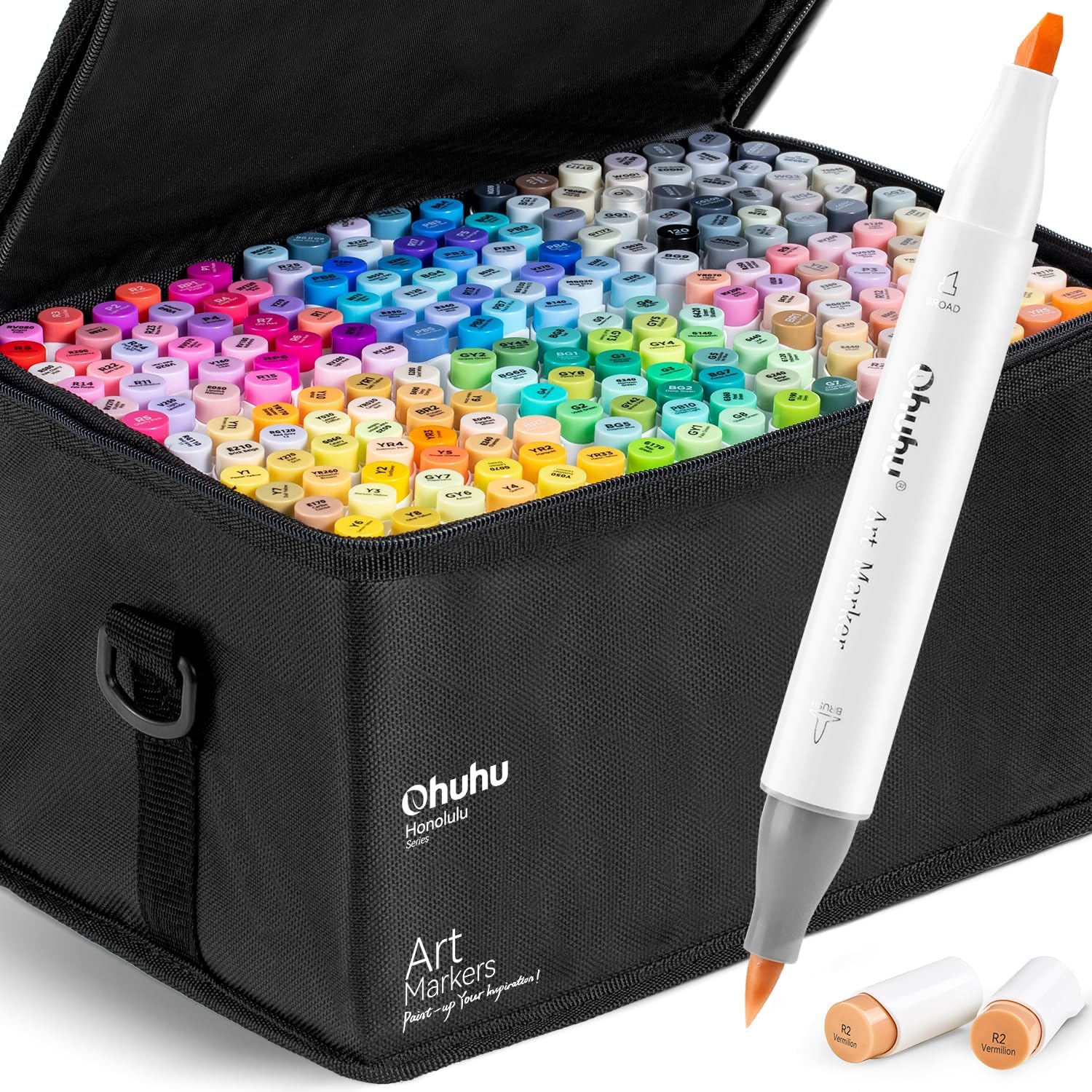 Mua Brush Markers - 216-color Double Tipped Alcohol-based Art Marker ...