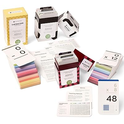 Think Tank Scholar Math Flash Cards for Kids | Philippines | Ubuy