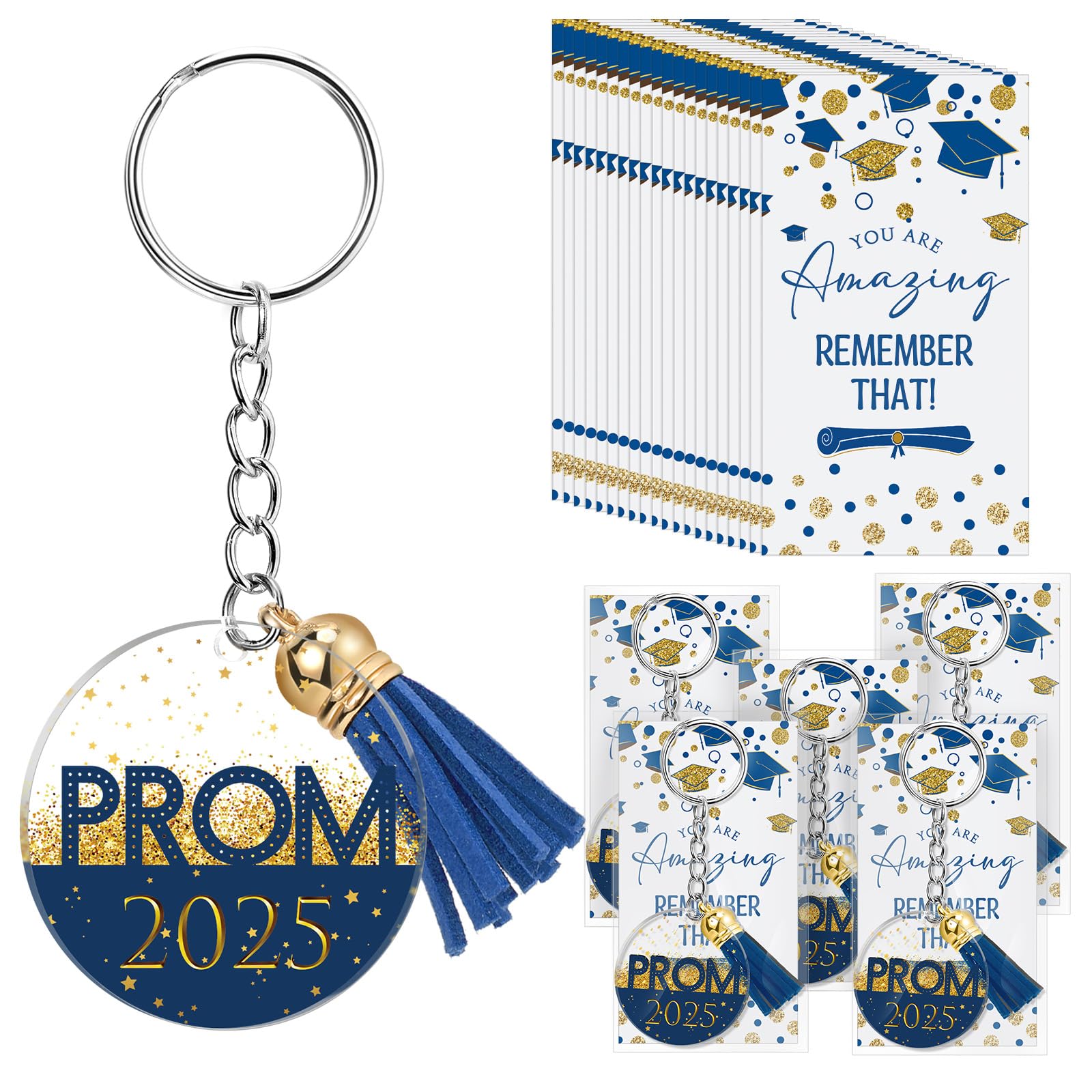 Equsion 50 Sets Class of 2025 Graduation Prom Gifts Inspirational ...