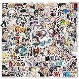 Amazon.com: 50 PCS Anime Stickers,Neon Style Anime Stickers，Vinyl ...