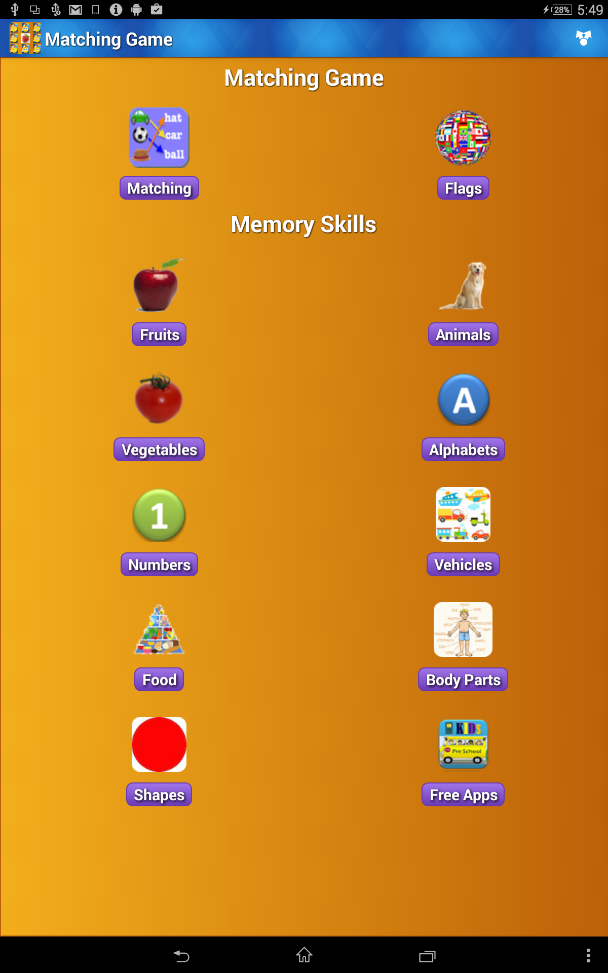 Amazon.com: Flip & Match - Matching Game: Appstore for Android