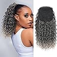 Amazon.com : AEYAB Grey Ponytail Extension Drawstring Ponytail for ...