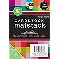 Amazon.com: DCWV Cardstock Stack, Match Makers Neutrals, 87 Sheets, 4-1 ...