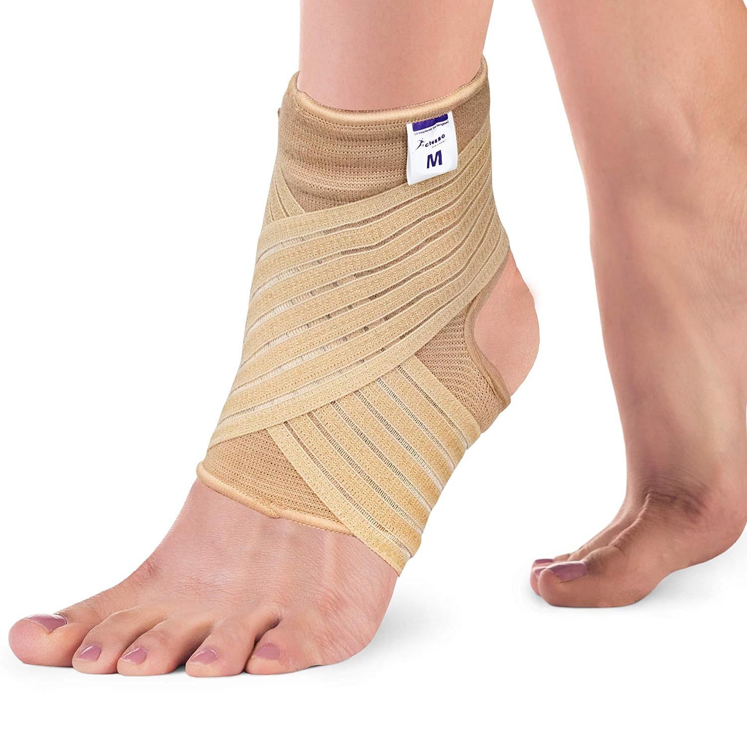 Actesso Ankle Support Sleeve with Strap - The Ultimate Support for Weak ...