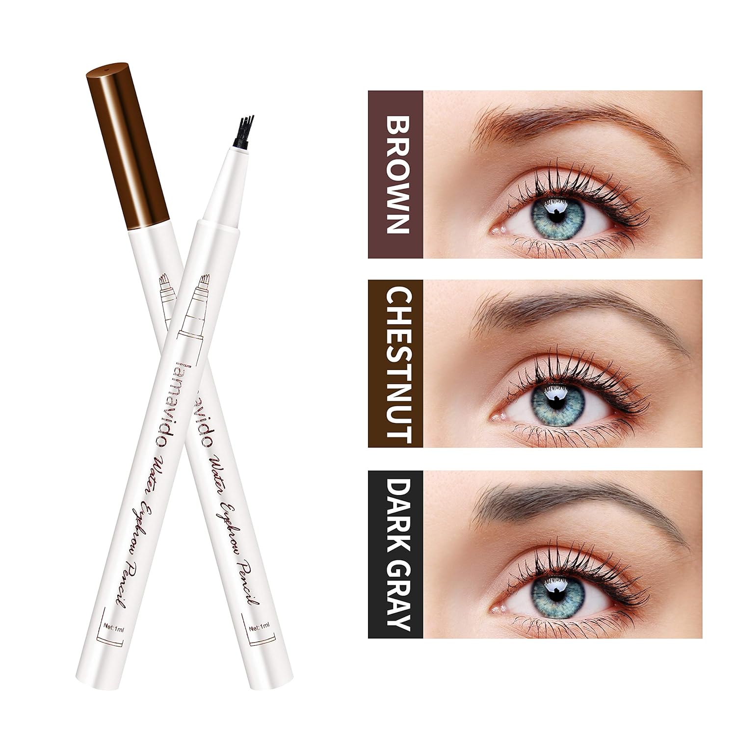 Liquid Eyebrow Pen,wawhy 3D Eyebrow Tattoo Pen, Microblading Eyebrow ...