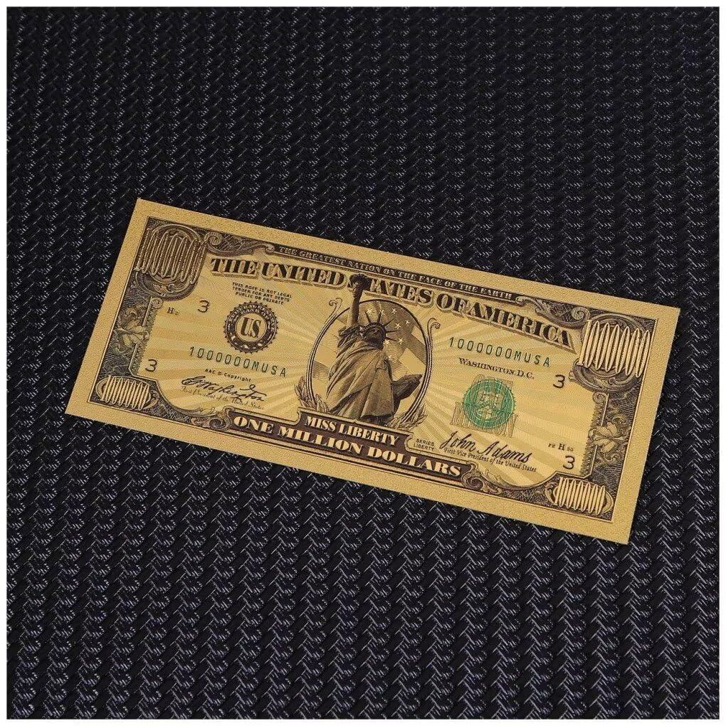 Mua 10Pcs One Million Dollar Bills, Colored Bill Collectible Banknotes ...