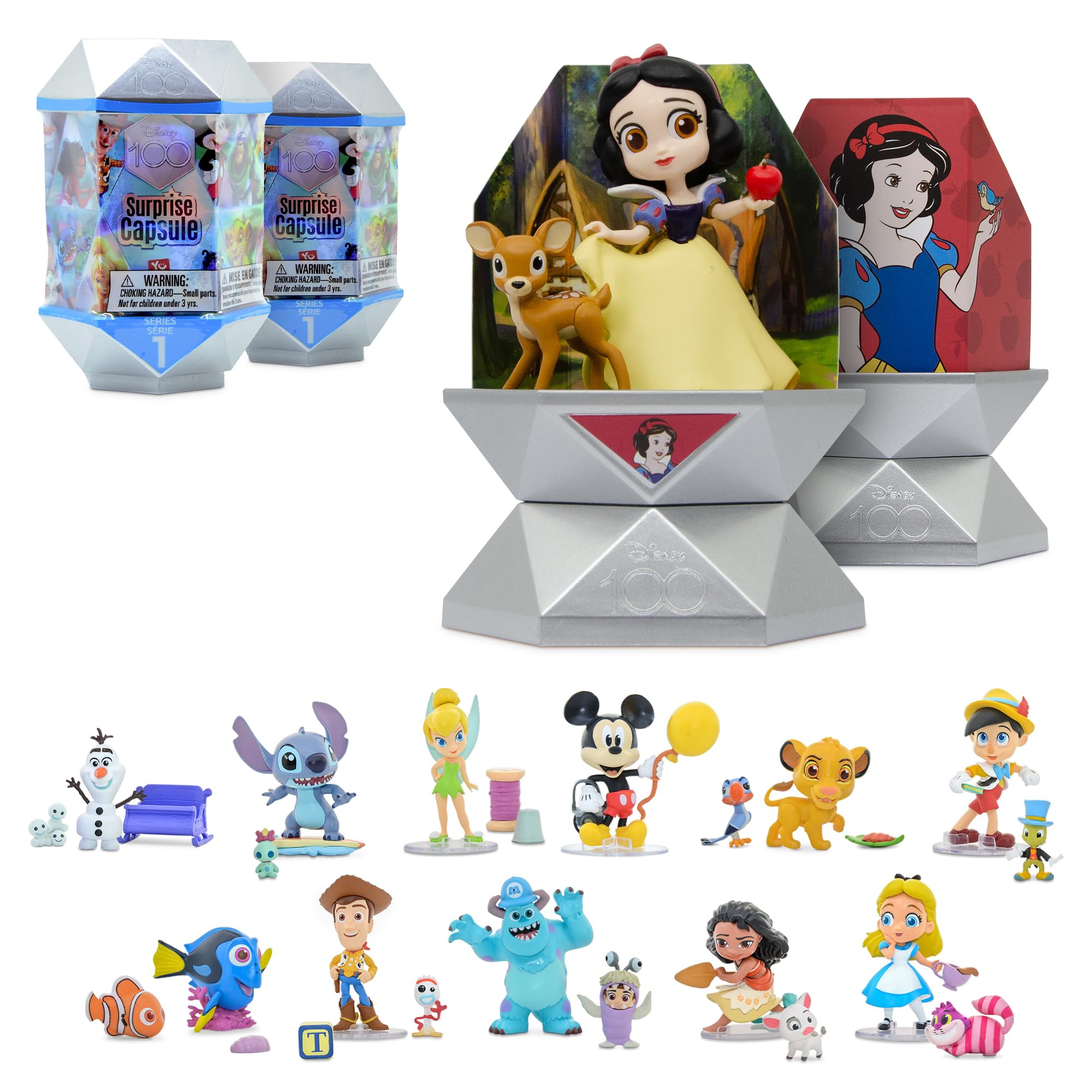 Mua YuMe Disney 100 Series Mystery Capsule Blind Box with Surprise ...
