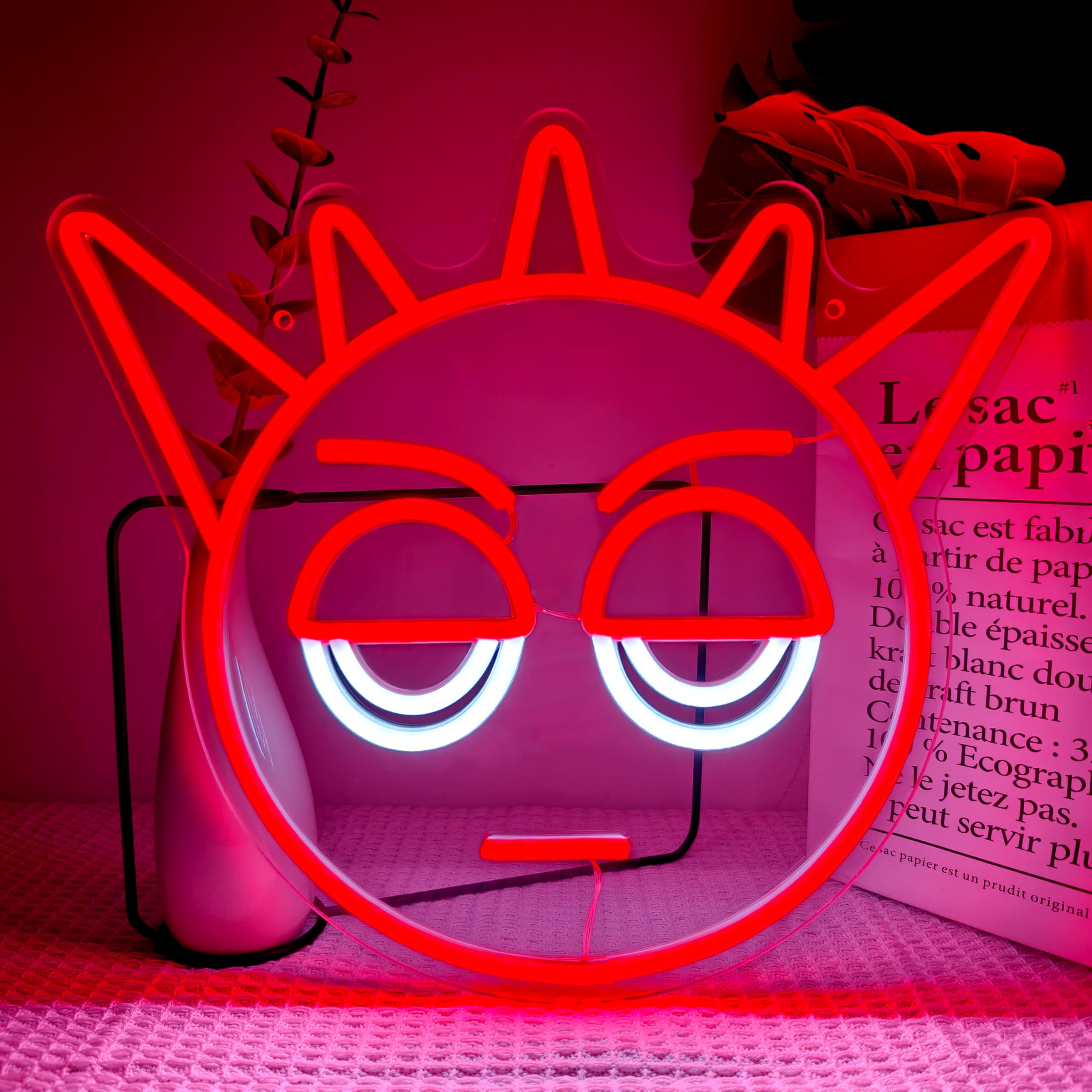 Sprunki Raddy Neon Sign LED Gaming Light for Sprunki Fans Mischievous ...