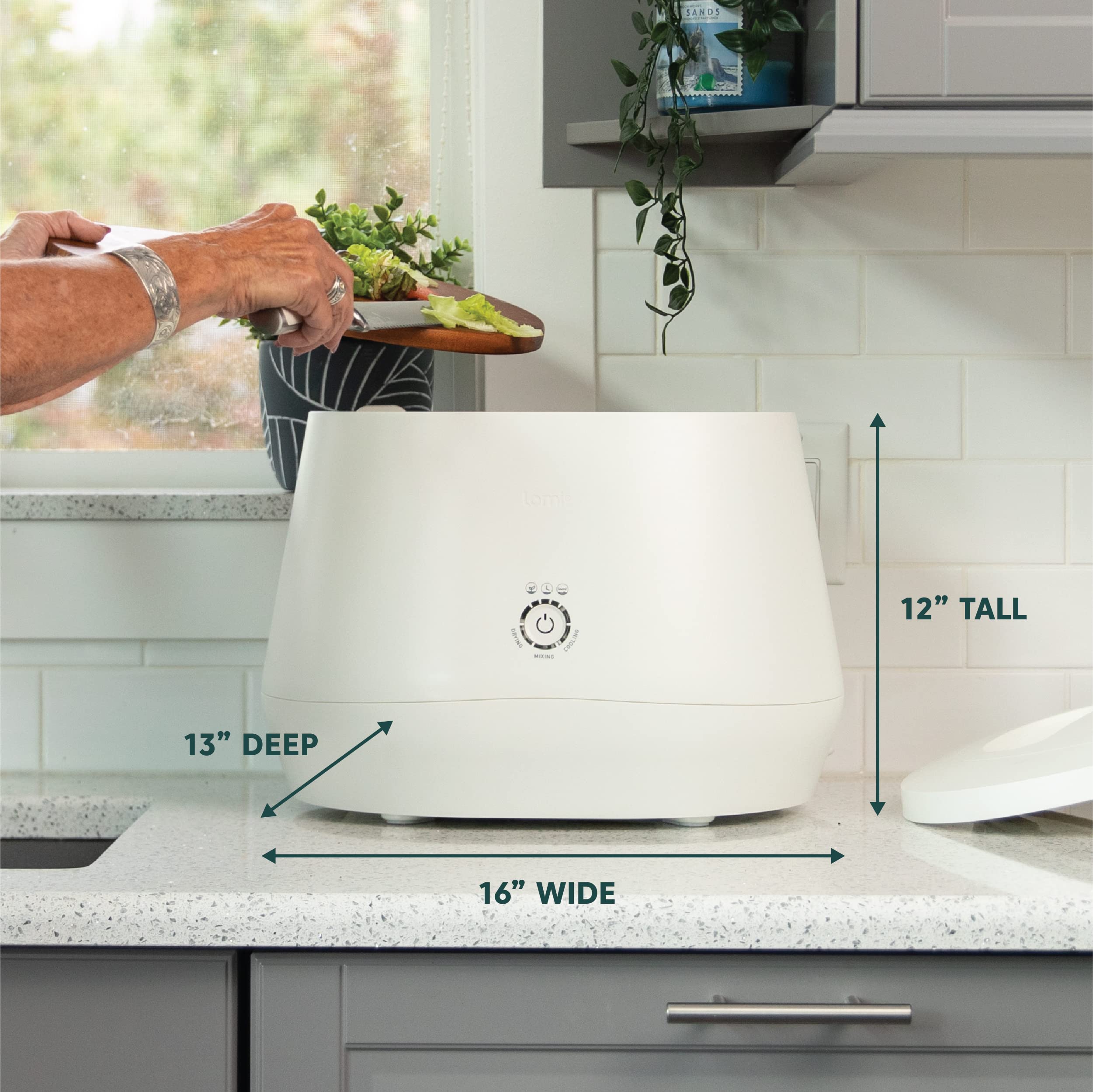 Mua Lomi 1 – 3L, Electric Composter (45 Cycles), World’s First Smart ...