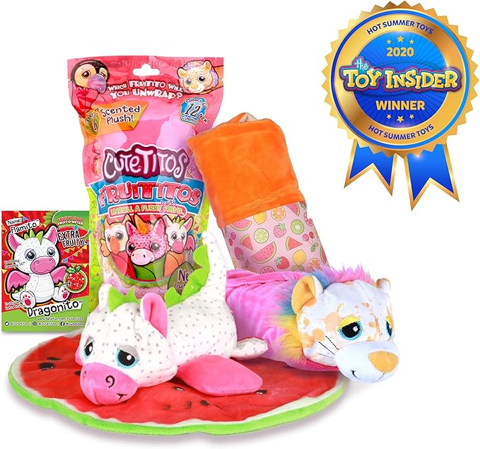 Cuetitos 39140BF4 Basic Fun Cutetitos Fruititos - Surprise Stuffed ...