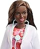 Barbie Careers Fashion Doll & Accessory, Doctor with Curvy Body Type ...