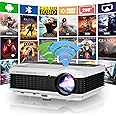 Amazon.com: EUG HD 1080P Projector Wifi Bluetooth, Home Theater ...
