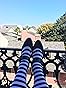 Amazon.com: Plus Size Fun Striped Opaque Tights (Various Colors) 1 or 2 ...