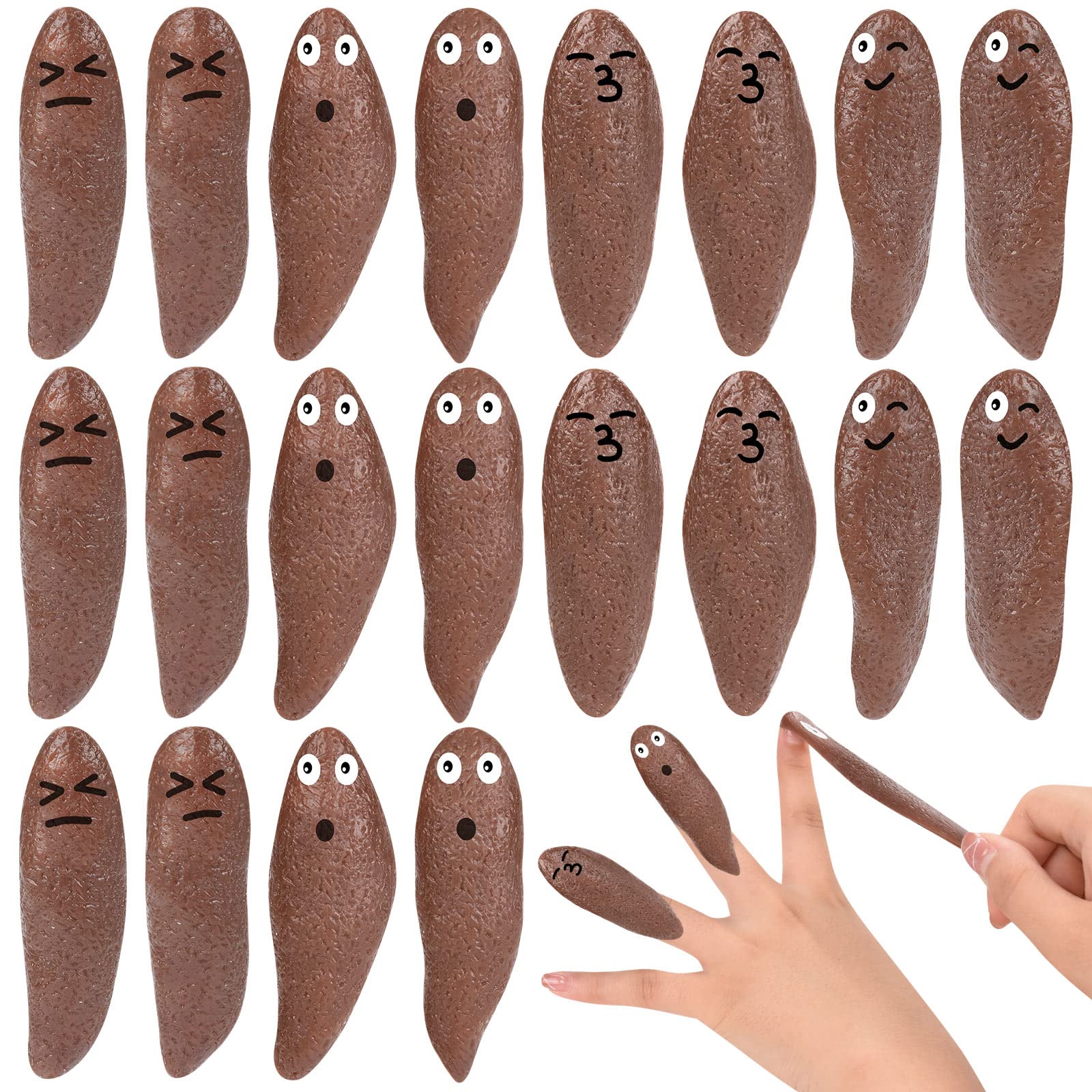 Mua KXCOFTXI 20 Pcs Finger Slingshot Novelty Toys, Toy Poop for ...