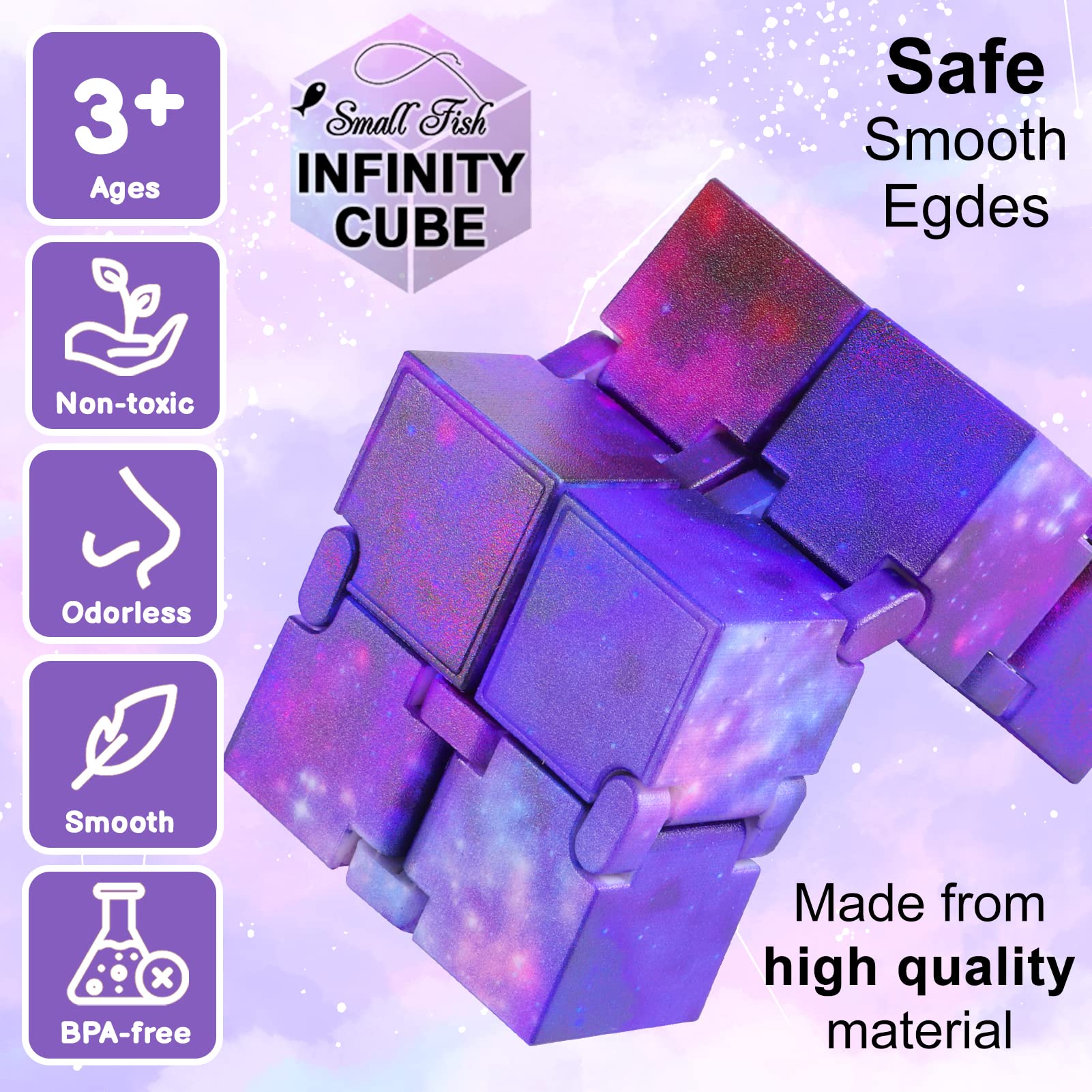 Mua Infinity Cube Sensory Fidget Toy, Sensory Tool EDC Fidgeting Game ...