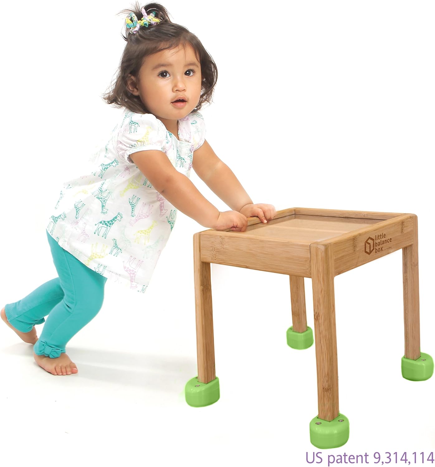 Little Balance Box 2-in-1: No Wheels Spring Feet, Girl Boy Baby Walker ...