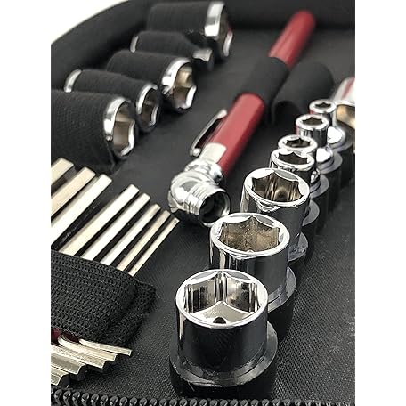 Mua Apollo Tools 56 Piece Compact SAE Auto Tool Set in Zippered Case ...