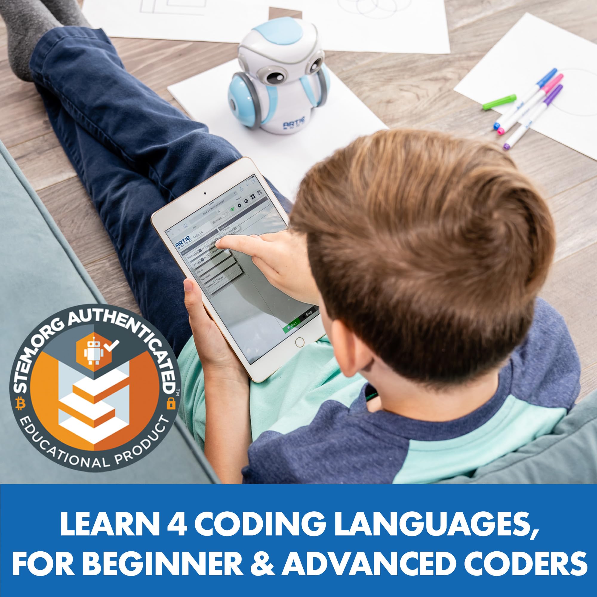 Educational Insights Artie 3000 the Coding & Drawing Robot, STEM Toy ...